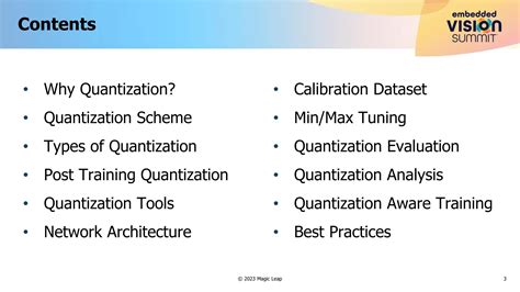 Practical Approaches To Dnn Quantization” A Presentation From Magic Leap Ppt