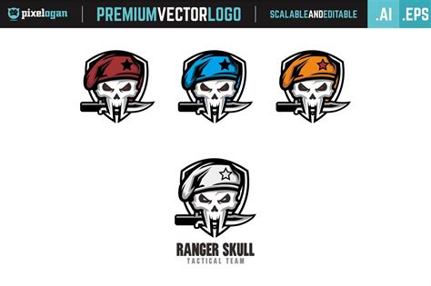 Ranger Skull Logo Masterbundles