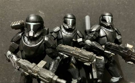 Star Wars Hasbro Clone Wars 30th Anniversary Tac Rare Black Republic