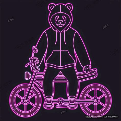 Ai创作图可爱小熊骑车配送物品 狗熊骑车 卡通熊猫骑自行车 滑板车小熊 骑自行车熊猫 潮酷小熊 机车熊猫 运动风格熊猫 潮熊卡通插画 熊装男孩形象设计 熊猫滑板 骑车兔子线稿 小熊t恤图案印花