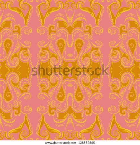 Seamless Victorian Pattern Stock Vector Royalty Free 138552665