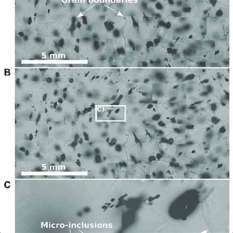 Different Steps Of Microstructure Mapping Of A Sample From A Depth Of Download Scientific
