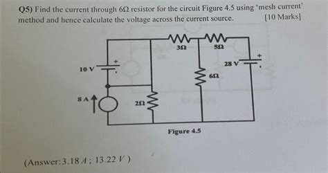 Solved Q7 For The Circuit Shown In Fig 57 Find Va Using
