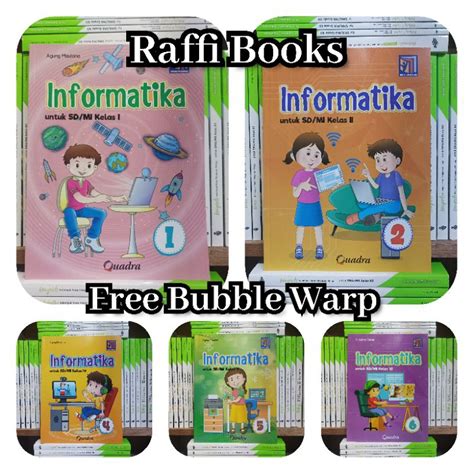 Jual Buku Informatika Kelas 1 2 3 4 5 6 Sd Quadra Kurikulum Merdeka Original Shopee Indonesia