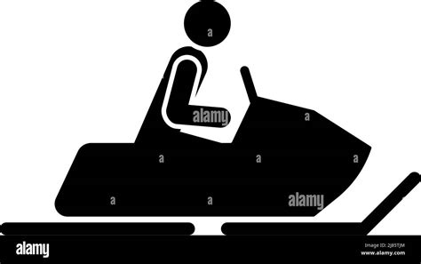 Rectangle Button Icon Snow Motorbike Button Banner Rectangle Badge Interface For Application