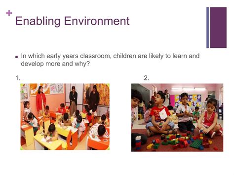 Enabling Environment How To Set Up Classrooms In Early Years Ppt
