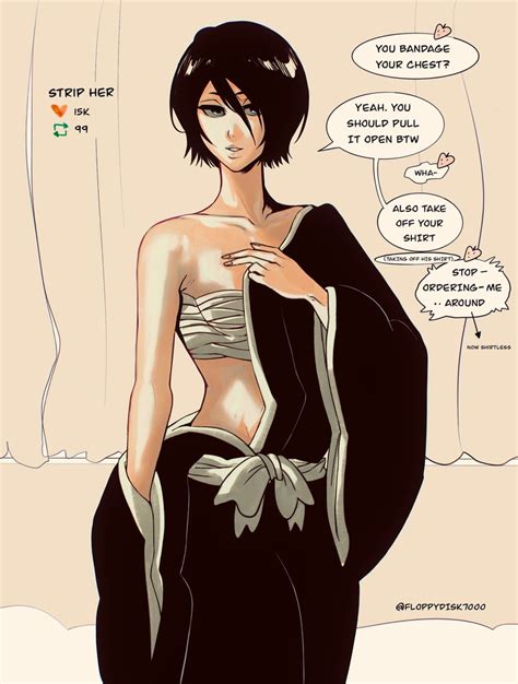Kuchiki Rukia Bleach Drawn By Floppydisk7000 Danbooru