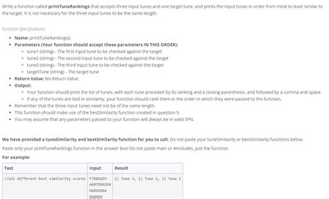 Solved In C Run Code To Run And Get Resultas