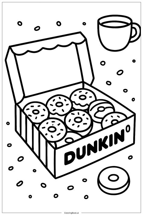 48 Donut Coloring Pages Free Pdf And Png Printables