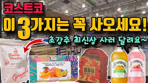 코스트코 회원 필수시청 초강추 최신상 이 3가지는 꼭 사오세요~ 너무 좋아 사고 또 살 좋은 품질 좋은 가격의 코스트코