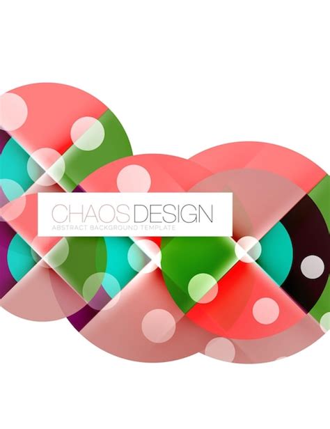 Premium Vector Circle Abstract Background