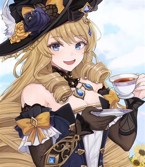 Navia Genshin Impact Drawn By Scharamouch Danbooru