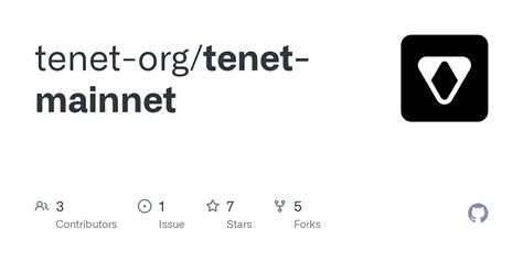 Github Tenet Orgtenet Mainnet