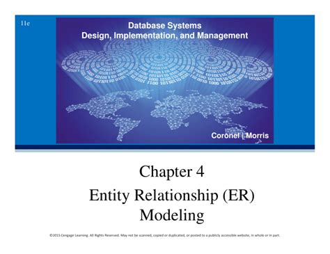 Er Modeling Database Design Chapter