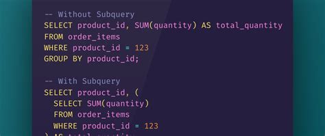 Sql Use Subqueries For Complex Data Retrieval Dev Community