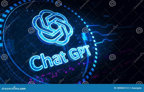 Chatgpt Artificial Intelligence Chat Bot Symbol Digital 3d Illustration Editorial Photography