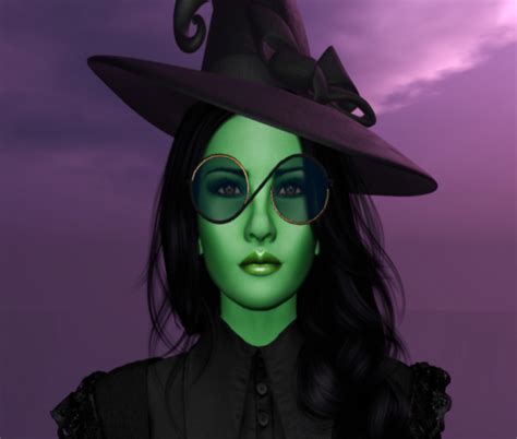Second Life Marketplace Wicked Elphaba Glasses Pbr