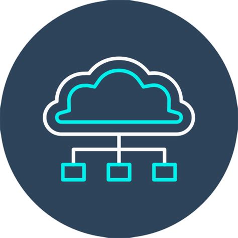 Cloud Connection Free Networking Icons