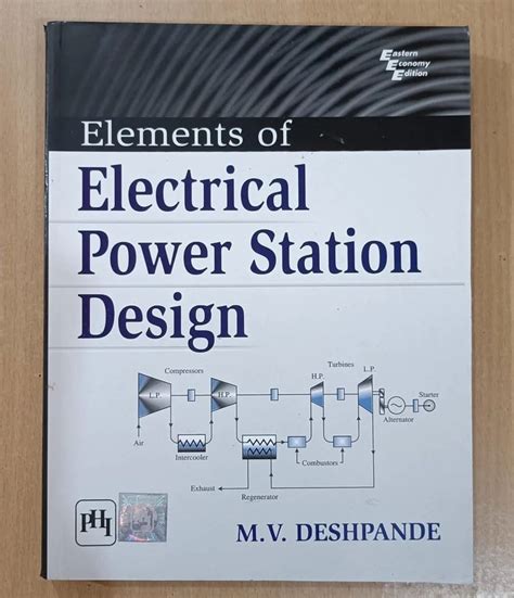 English Elements Of Electrical Power Station Design Book By M V Deshpande At Piece In