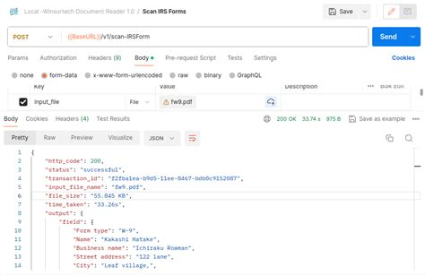Document Reader Api Documentation Extract Data From Acord Forms