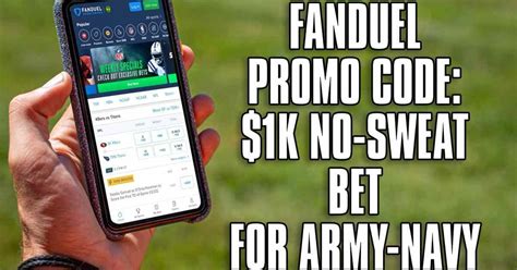 Fanduel Promo Code Bet Army Navy Game With 1000 No Sweat