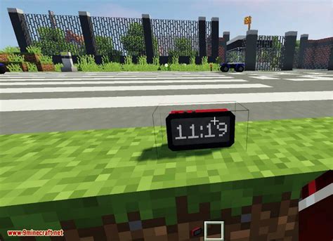Digital Clock Mod 1 12 2 Custom Color For The Clock Mc Mod Net