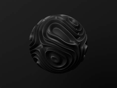 Wavy Sphere Behance