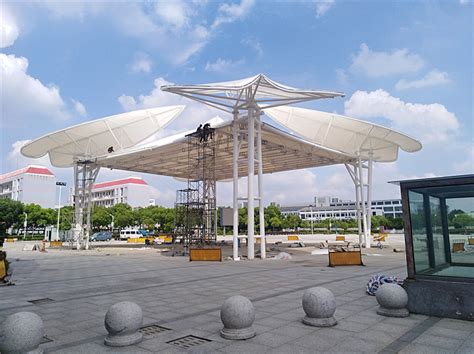 What Are The Construction Methods Of Membrane Structure Canopy In Bahamas
