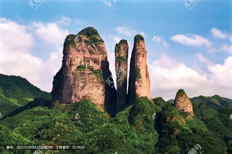 江郎山 高山丘壑 自然风景 摄影素材 汇图网www huitu