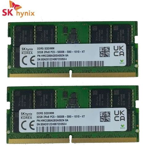 Модуль оперативной памяти Hynix Hynix5600笔记本32 ГБ Hmcg88agbsa092n купить по выгодной цене в