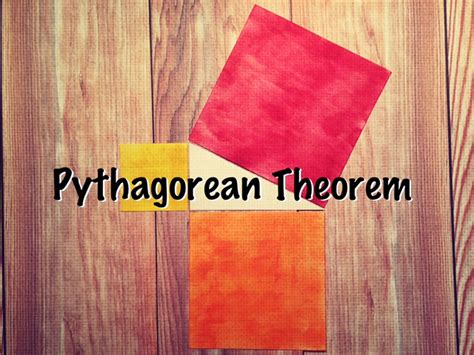 The Pythagorean Theorem Pepper And Pine