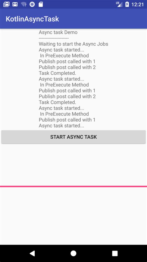 Android Asynctask Example In Kotlin For Background Processing Of Task By Pawan Kumar Nplix
