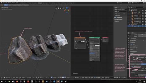 Cycles Render Engine Bake Hi Res Diffuse Texture Onto Low Poly Version Problem Blender Stack