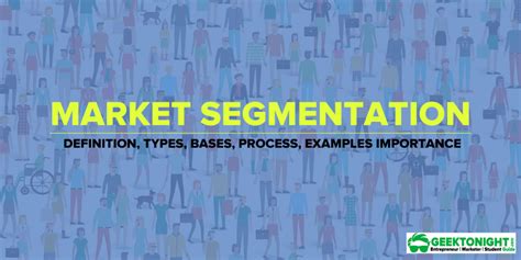 What Is Market Segmentation Types Examples Bases Importance What Is Marketing Market