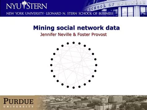 ppt mining social network data powerpoint presentation free download