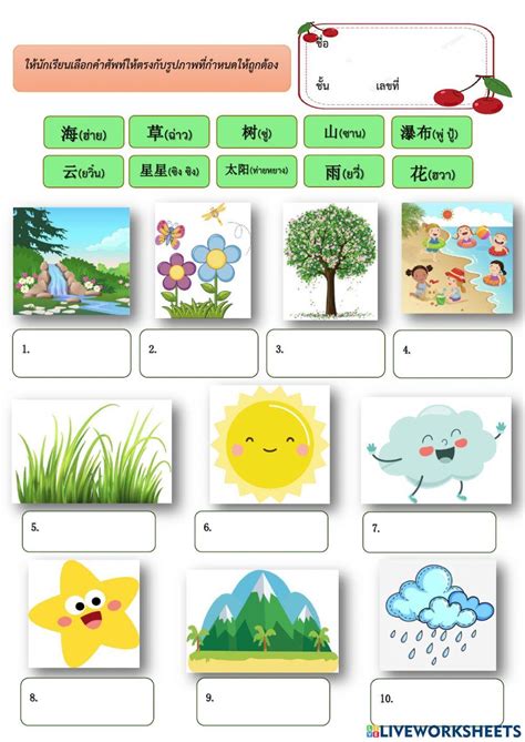 3824020 แบบฝึกหัดธรรมชาติภาษาจีน 2 ป 1 2 Yalaeha