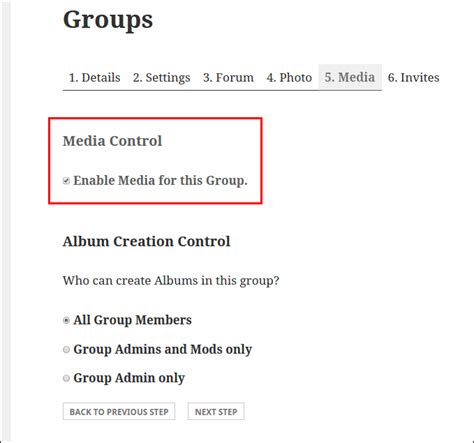 How To Set Up And Use The Rtmedia Buddypress Group Media Control