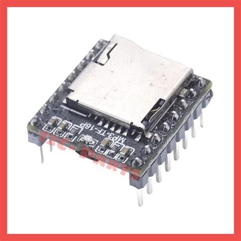 Jual Dfplayer Mini Mp3 Player Arduino Audio Speaker Micro Sd Tf Df Wav Wma Shopee Indonesia