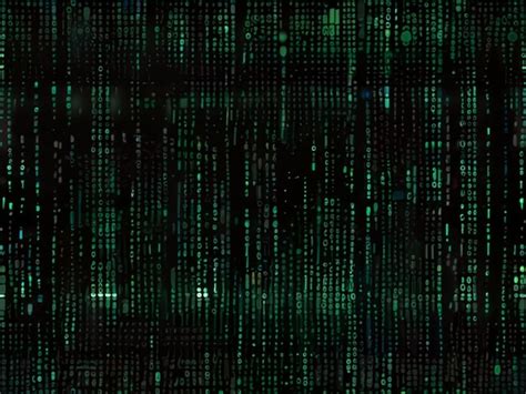 Cyber Security Hacker With Binary Background Premium Ai Generated Image