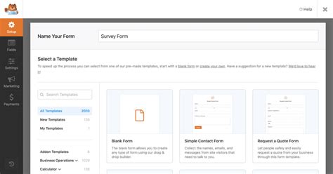 How To Build A Survey Form In Wordpress With Wpforms