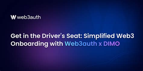 simplified dapp onboarding web3auth and dimo integration
