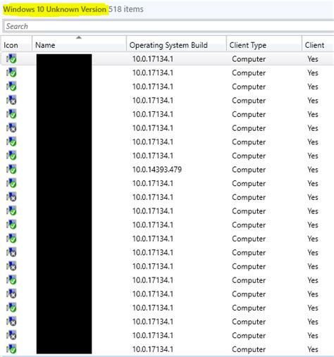 Windows Server 2016 Sccm Query For Os Version Not Returning Expected