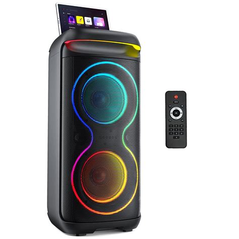 JYX Large Party Speaker Portable Bluetooth Speaker With RGB Light T Walmart Com