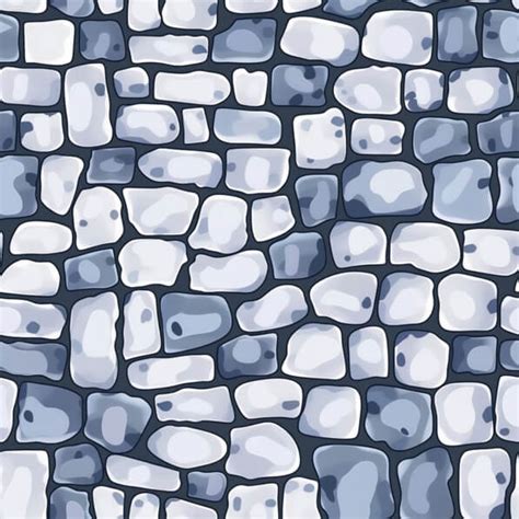 Download Seamless Blue And White Stone Pattern Patterns Online Creative Fabrica
