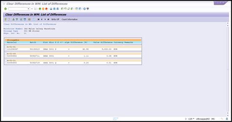 SAP WM PHYSICAL INVENTORY