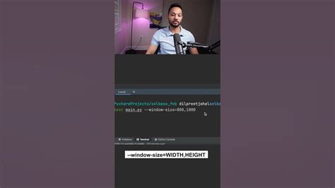selenium python how to set browser window size youtube