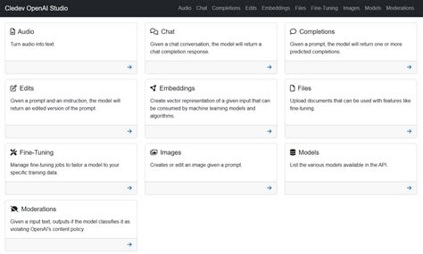 GitHub Cledev Limited Cledev OpenAI Studio Blazor Server Playground For OpenAI Using Cledev