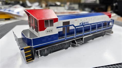 4400호대 디젤기관차 2023년 5월 출시 종이모형 조립강좌 레일플래닛