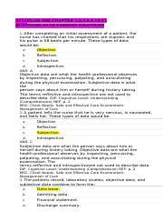 DIF Cognitive Level Remembering Knowledge REF P 137 MSC Client Needs Safe And Course Hero