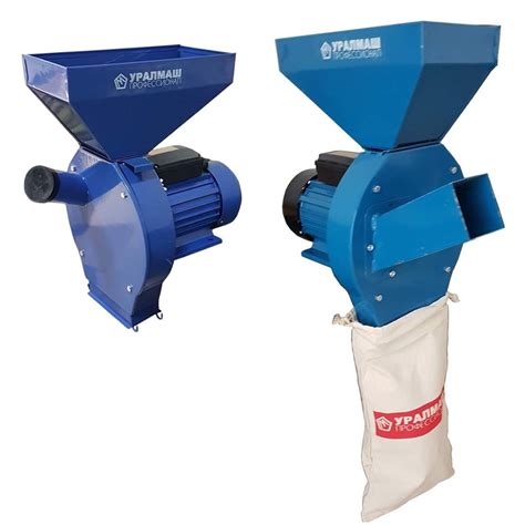Комплект мелница за зърнени култури кочани люцерна 3 в 1 Ural No 4 Поддръжка 220 кг час